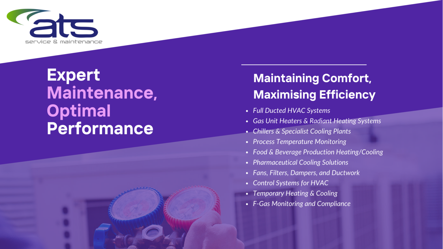 Service & Maintenance - ATS Climate
